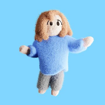 "Woolly Model Pose!" Sticker for Sale by giseigocrafts | Redbubble