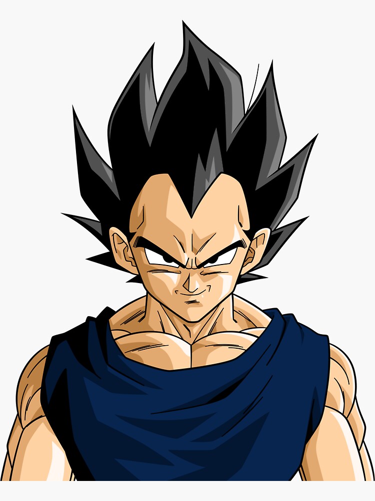 "Vegeta" Sticker for Sale by Jonathan94450 | Redbubble