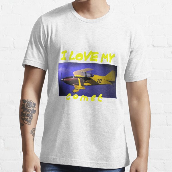 "FK-12 Comet ultralight sports biplane aircraft I Love My Comet slogan ...