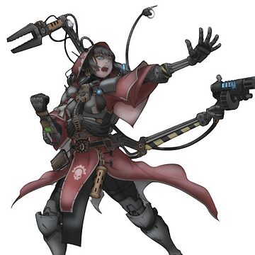 "Adeptus mechanicus girl sticker" Sticker for Sale by JamesinaQuinn ...