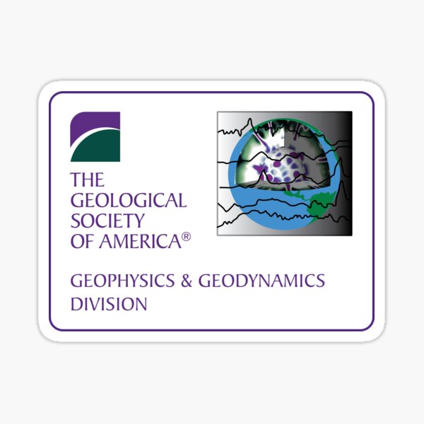 "Geophysics and Geodynamics Division Logo" Sticker for Sale by ...