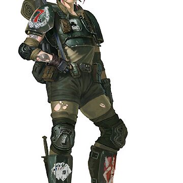 Sticker for Sale mit "Astra-Militarum-Mädchenaufkleber" von ...