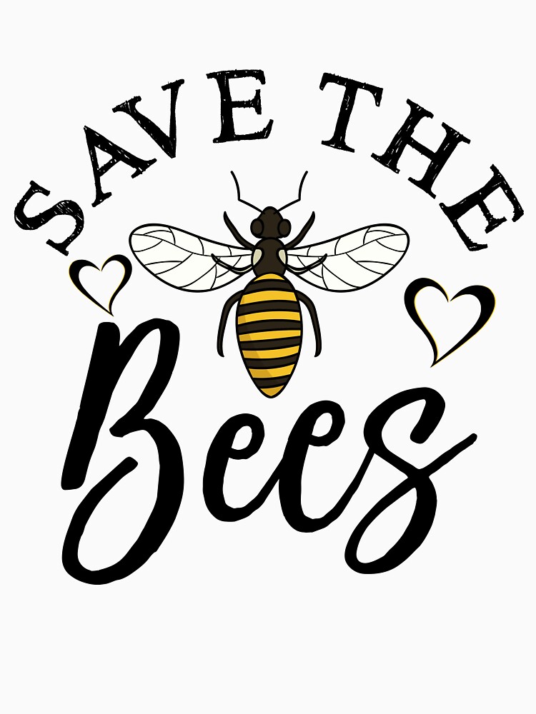 "Save the Bees" T-shirt by geekg33r | Redbubble | bees t-shirts ...