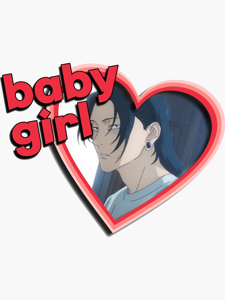 "Geto Suguru Baby Girl " Sticker for Sale by Kaatt777 | Redbubble
