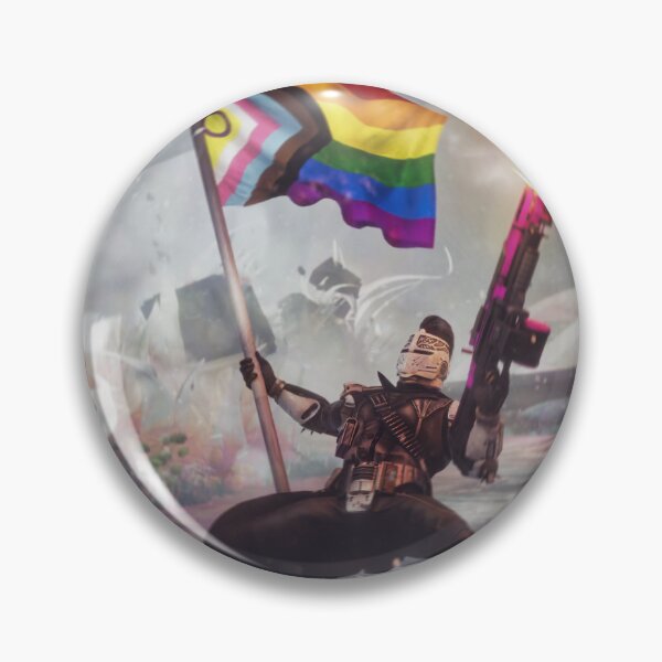 "Destiny 2 - Pride" Pin for Sale by HeinzDoesStuff | Redbubble