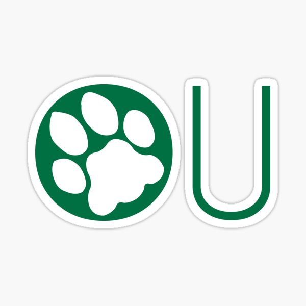 "Ohio University" Sticker for Sale by JenisAttic1 | Redbubble