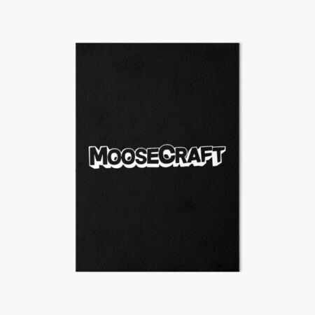 "MooseCraft HD Logo" Art Board Print for Sale by KPopverse2 | Redbubble