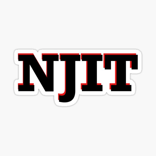 "NJIT" Sticker for Sale by rebeccac52 | Redbubble