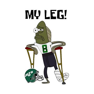 "Aaron Rodgers New York Jets Meme" Sticker for Sale by alenaem | Redbubble