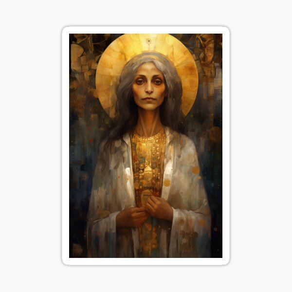 "Saint Mary of Egypt" Sticker for Sale by SanctifiedSouls | Redbubble