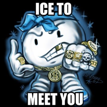 "Ice to Meet You - Snowball BFDI" Sticker for Sale by MsBonnie | Redbubble