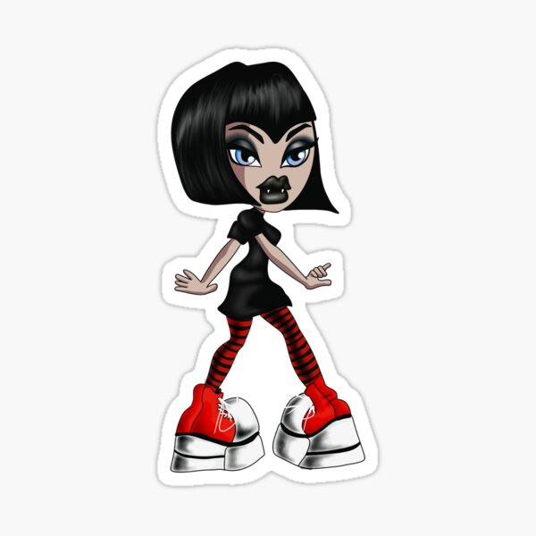 "Hotel Transylvania Mavis As Bratz" Sticker for Sale by witchywasabi ...