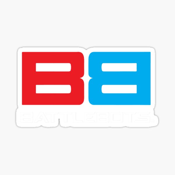 "Battlebots Merch Logo" Sticker for Sale by BertaTreutel | Redbubble