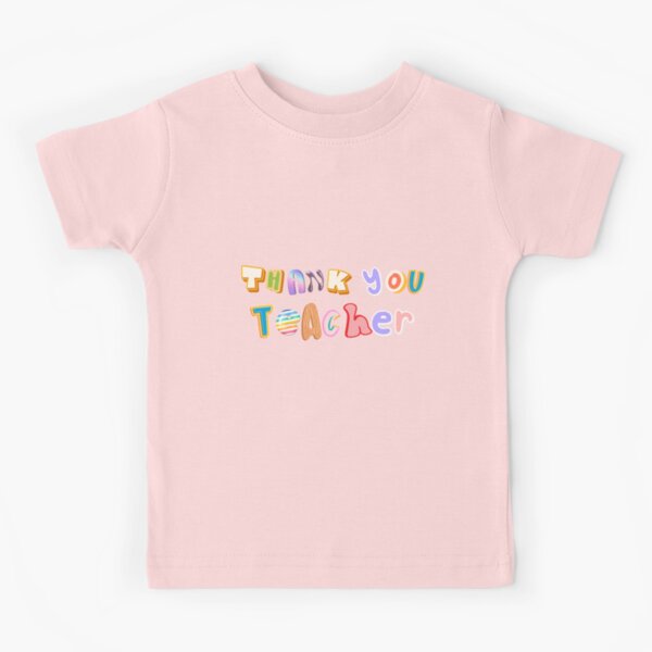 "Thank You Teachers Ransom note Gift Idea" Kids T-Shirt for Sale by ...