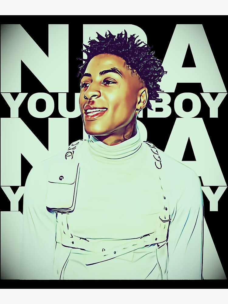 "Nba Young Boy Never Broke Again youngboy" Poster for Sale by isy-nuano ...