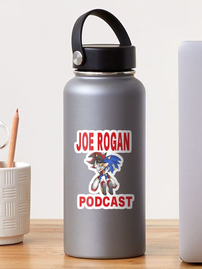 "joe rogan podcast sonic " Sticker for Sale by GeneKoelpin | Redbubble