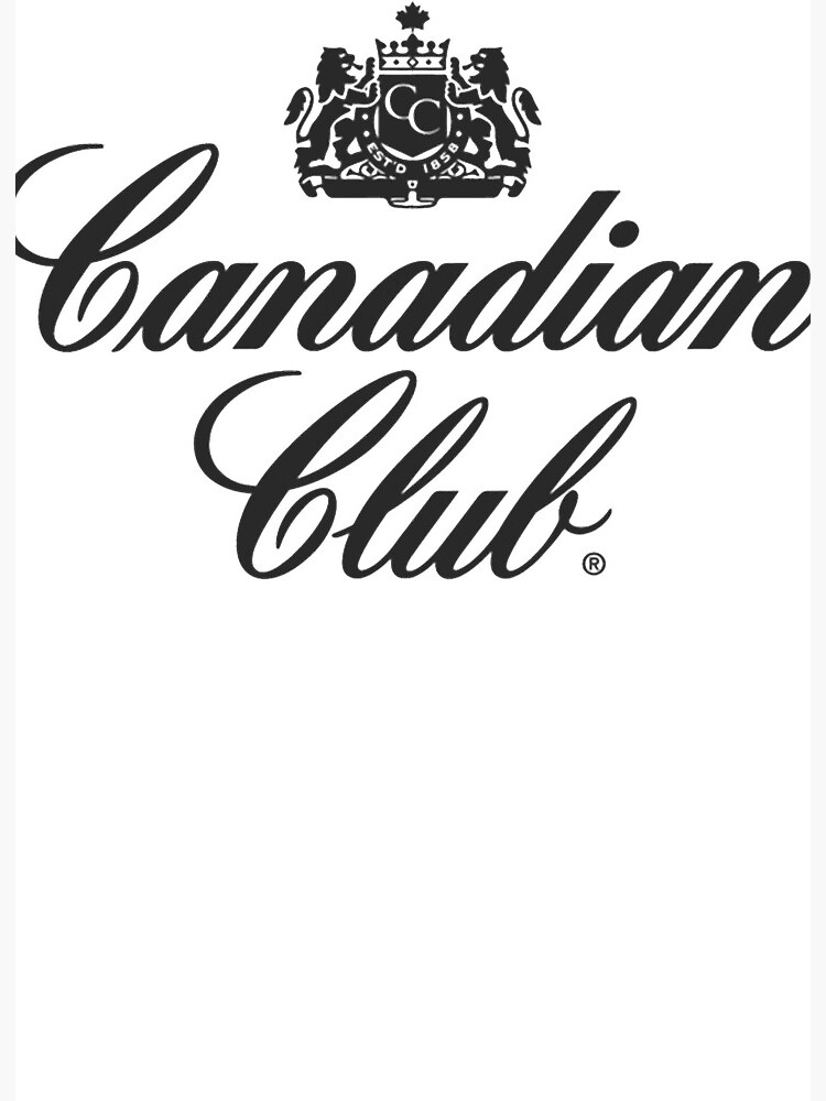"CANADIAN CLUB WHISKY logo" Art Board Print for Sale by ConnorMiller58 ...