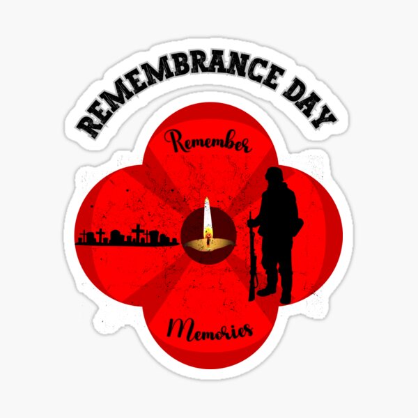 "Day of Reflection and Remembrance" Sticker for Sale by GalleryOfGlory ...