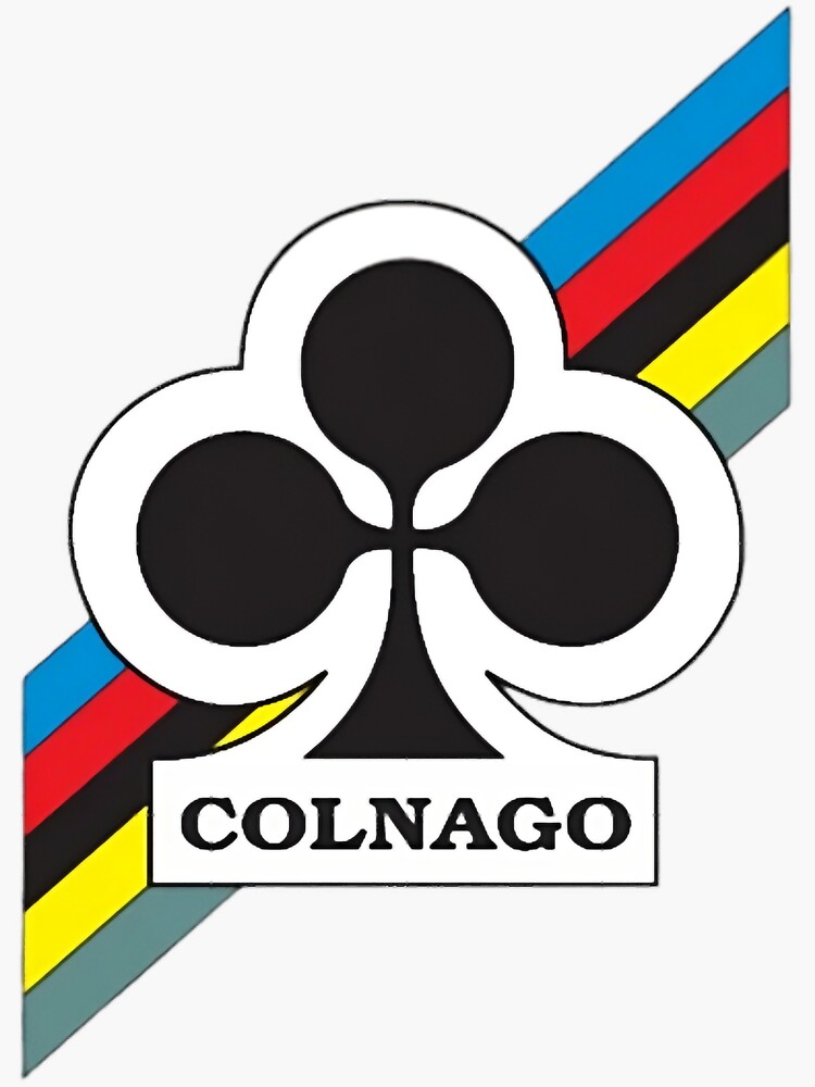 "Colnago logo bike racing bike" Sticker for Sale by JoanneHeller ...