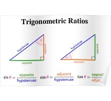"Trigonometric Ratios" Posters by raystuckey | Redbubble