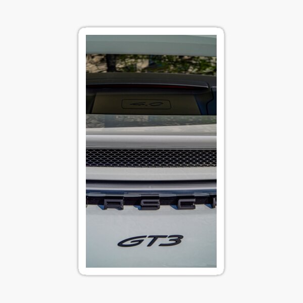 "Porsche 911 GT3" Sticker for Sale by VitaliiShop | Redbubble