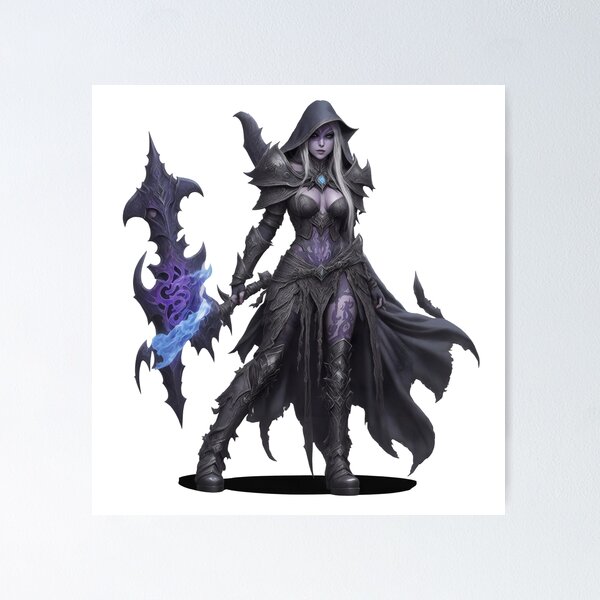"Sylvanas" Poster for Sale by lashamarkoza | Redbubble