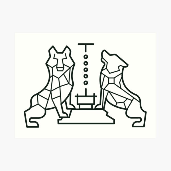 "LUC Wolf & Kettle" Art Print by freddylikeapple | Redbubble