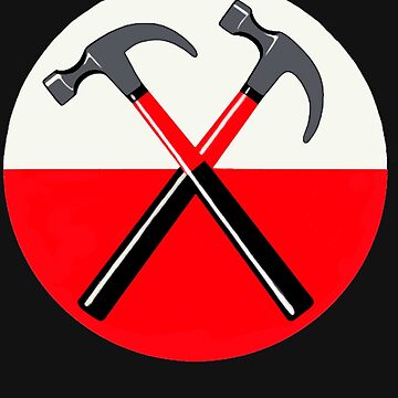 "The Wall Hammers" Sticker for Sale by ZelmaVolkman1 | Redbubble