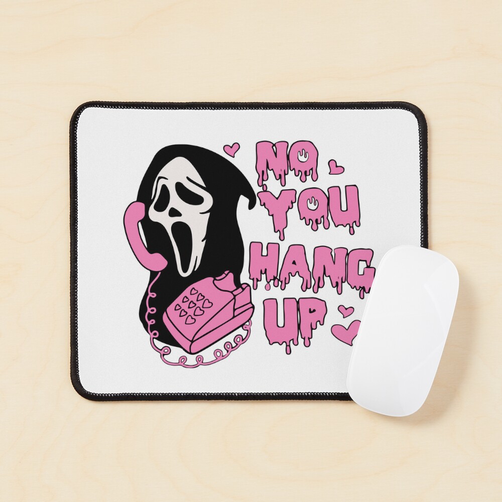 "Ghostface No You Hang Up | Valentines Halloween" Sticker for Sale by ...