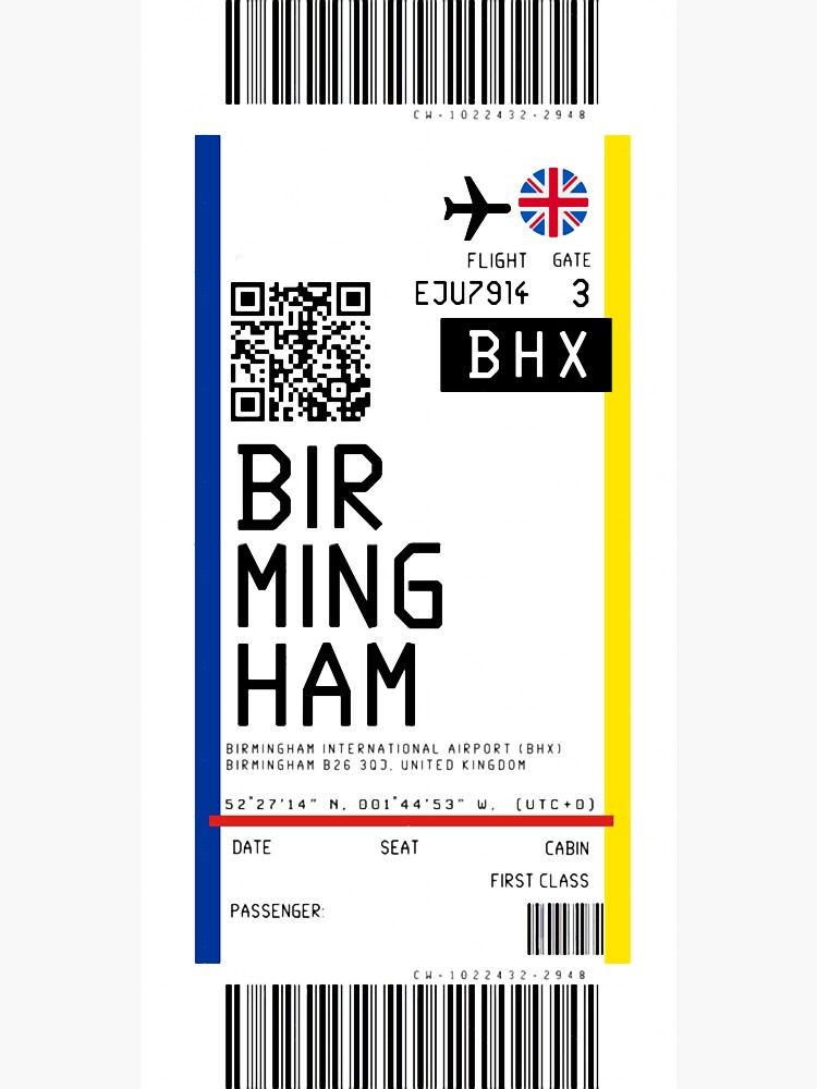"Birmingham International Airport (BHX) Boarding Pass rickrolled ...