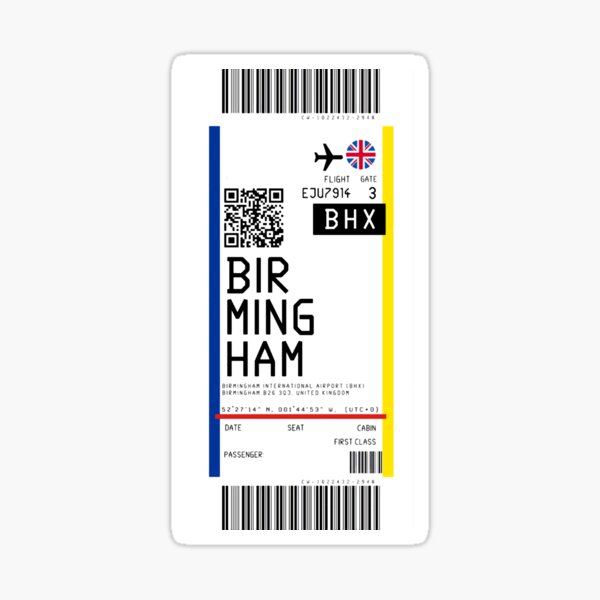 "Birmingham International Airport (BHX) Boarding Pass rickrolled ...