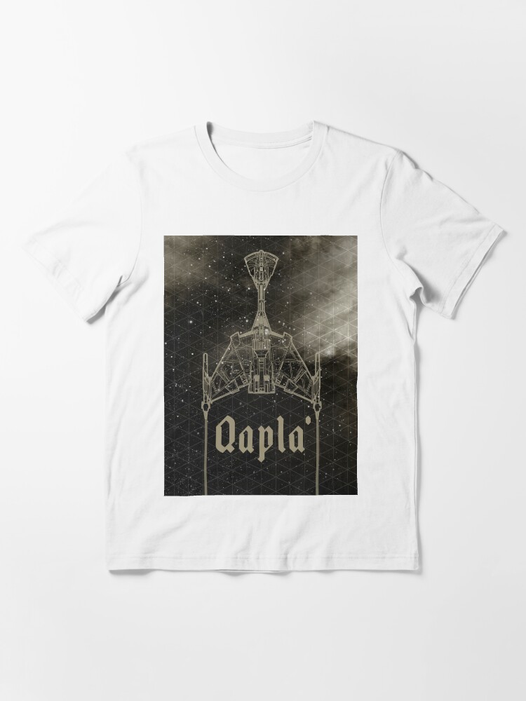 "QAPLA' (KLINGON FOR SUCCESS)" T-shirt for Sale by CreativeSpero ...