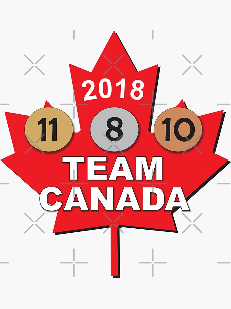 "Team Canada Medals" Sticker by seadoosean | Redbubble