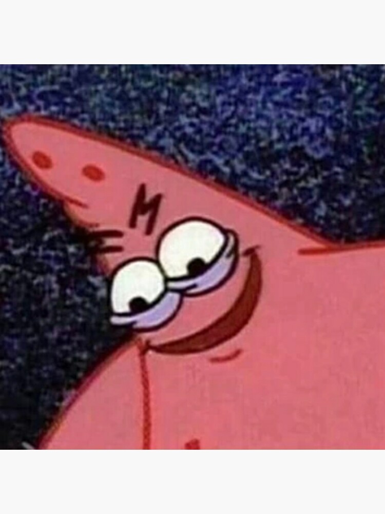 "Patrick Star Meme" Sticker by SheMullet | Redbubble