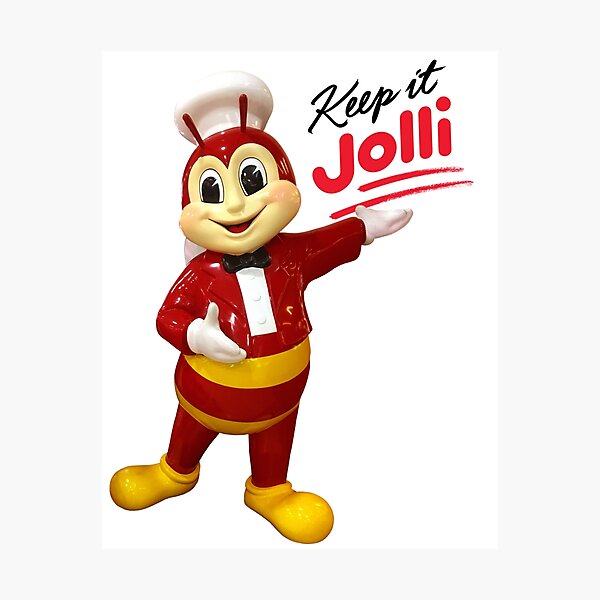 "Jollibee mascot statue: Keep it Jolli" Photographic Print for Sale by ...