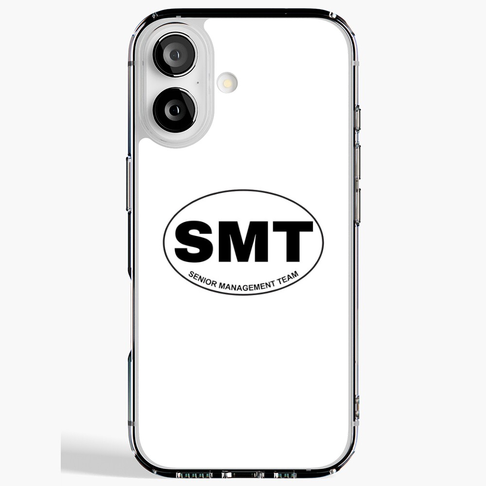 "SMT: Senior Management Team" Sticker for Sale by plaidcouches | Redbubble