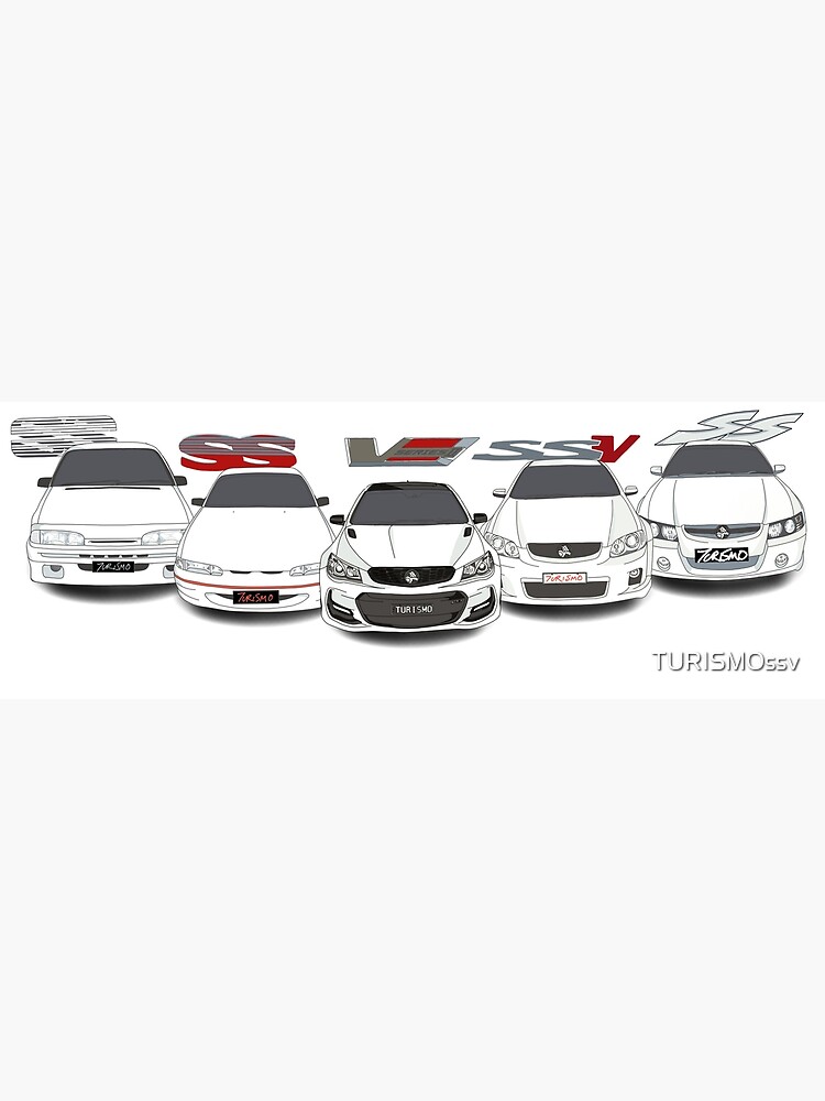 "the evo Holden Commodore SS" Art Print for Sale by TURISMOssv | Redbubble