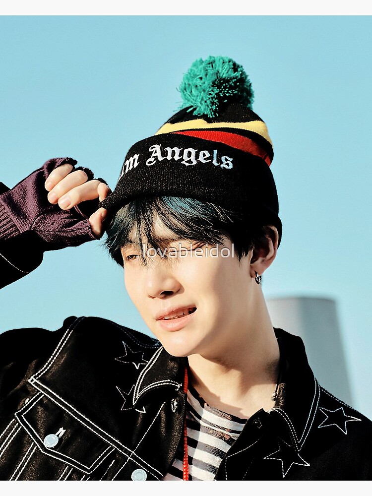 "BTS Suga Sticker" Sticker by lovableidol | Redbubble