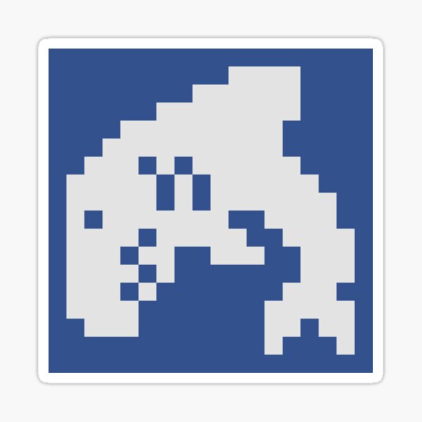 "The Shark (alt color)" Sticker for Sale by TheGuyDude | Redbubble