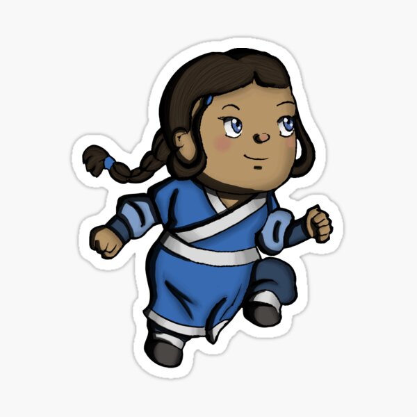 "Katara" Sticker for Sale by zladdsmith | Redbubble