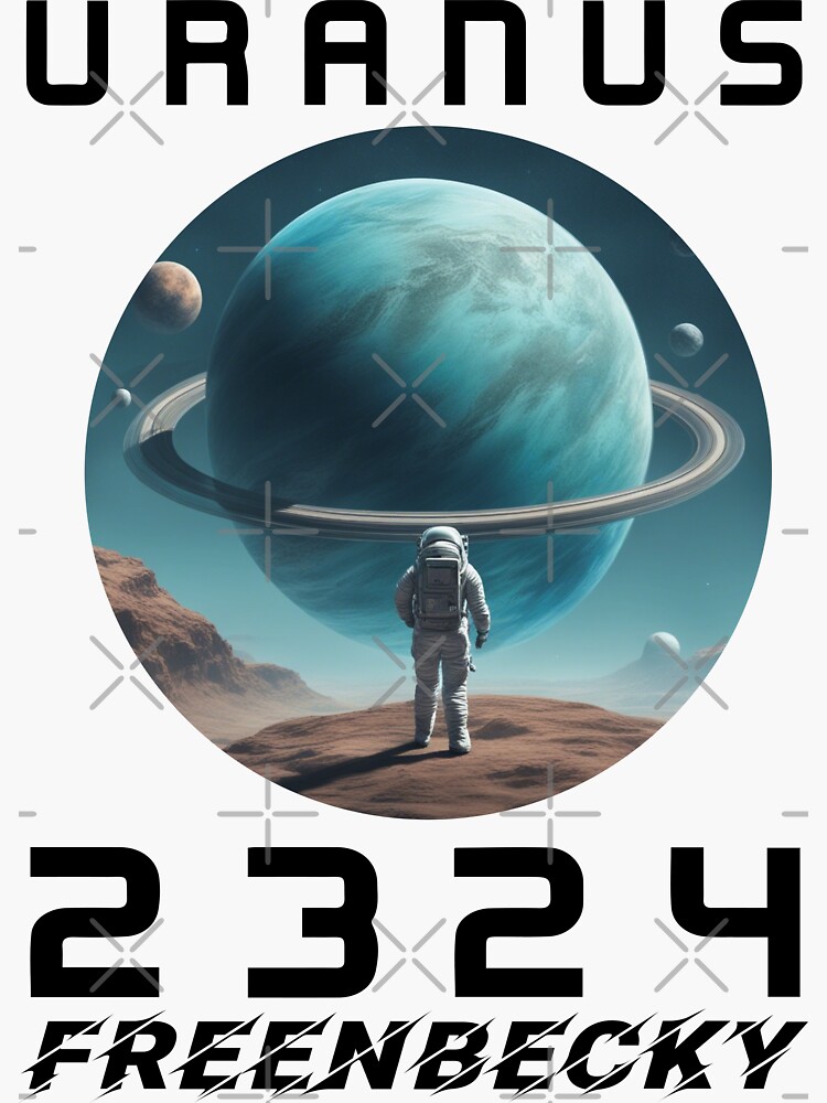 "Uranus 2324 FreenBecky" Sticker for Sale by kathkomtrikru | Redbubble