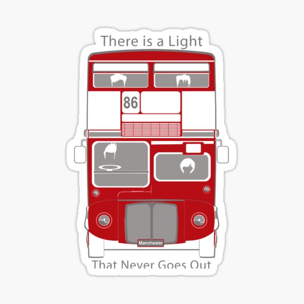 "There is a Light Bus" Sticker for Sale by HenryBouton88 | Redbubble
