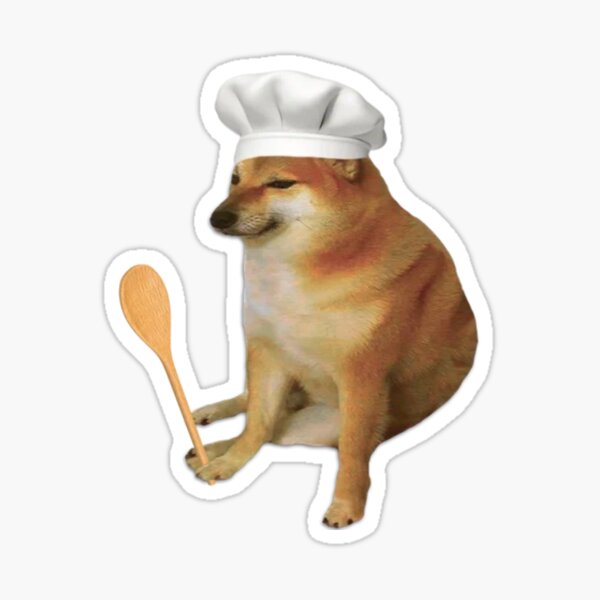 "Chef chems" Sticker for Sale by SpaceDabloon99 | Redbubble