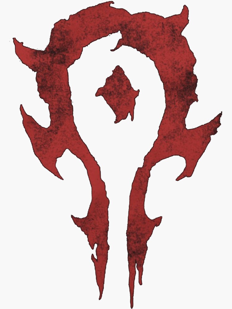 "Another Horde logo" Sticker for Sale by Wintheiserrr | Redbubble
