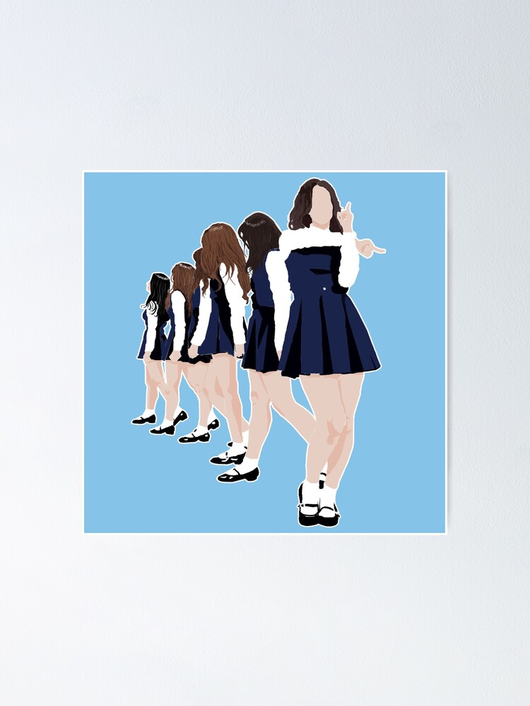 "Gfriend Rough Color Ver" Poster for Sale by 09091939 | Redbubble