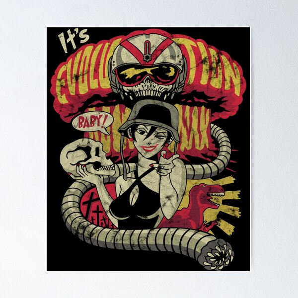 "Do The Evolution" Poster for Sale by JacobWarre | Redbubble