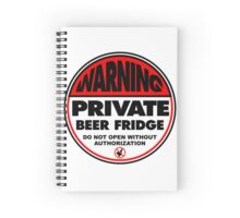 "Private Beer Fridge, Warning Sign, Do Not Open, circle" by Alma-Studio ...