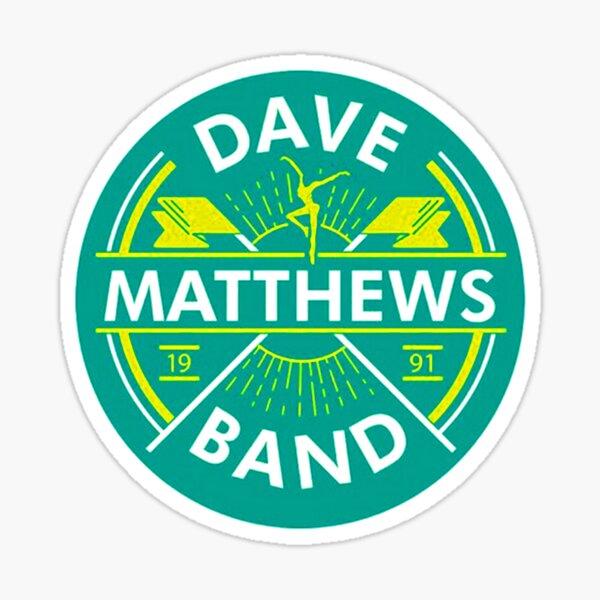 "Dave Matthews" Sticker for Sale by LouSharpe | Redbubble