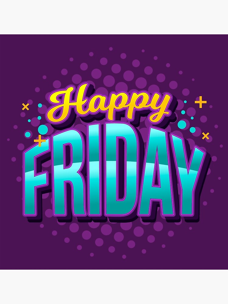 Happy Friday Postcards