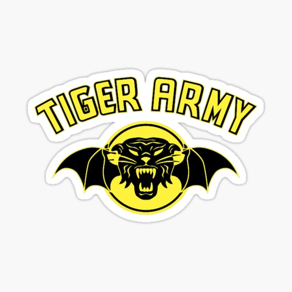 "Tiger army Gender" Sticker by ParnellaMich | Redbubble